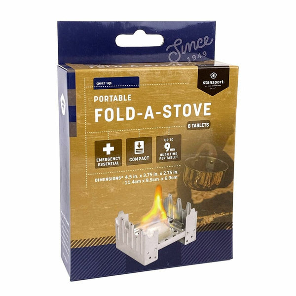 Portable Stove With Fuel Tablets – LMD Disaster Survival Kits